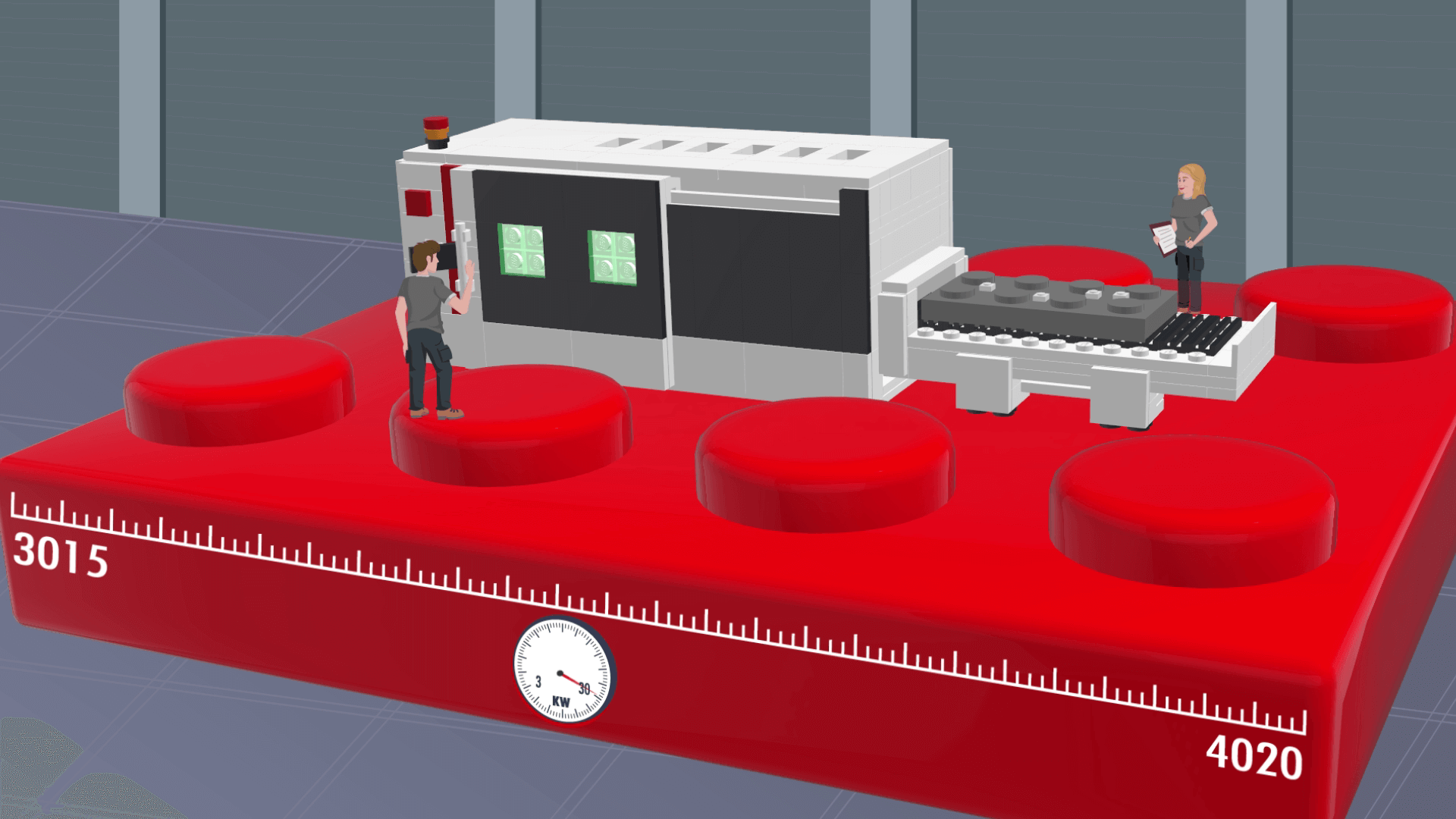Laser Modular Packages - Balans Studio Animation